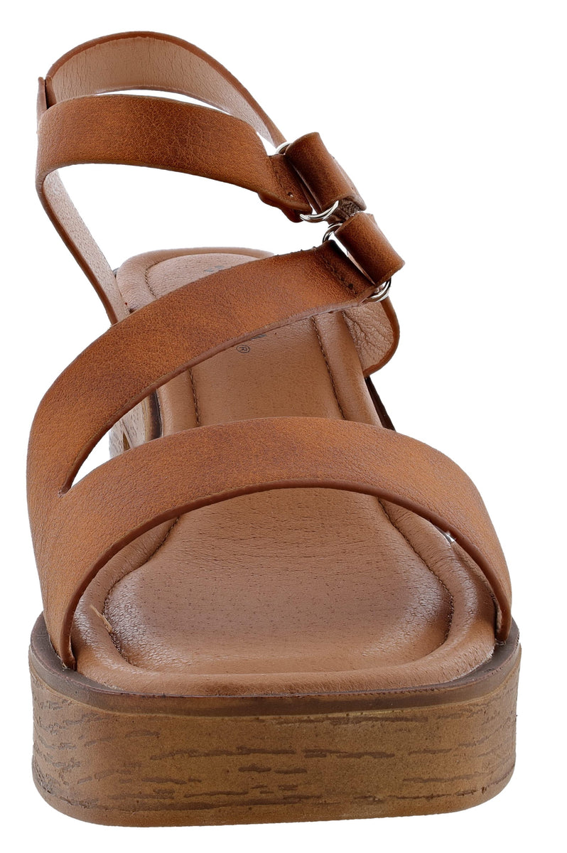 Patrizia Diatria Chunky Block Heel Sandals by Spring Step – Shoe City