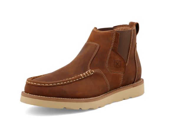 Twisted X Chelsea Wedge Sole Boots- MCA0013 Men's -ShoeCity – Shoe City
